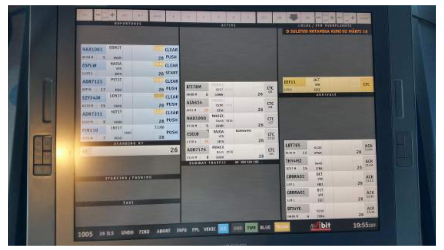 Digitising Flight Progress Strip Displays